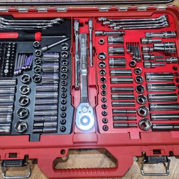 Socket Organizer for Milwaukee Packout Fits Craftsman 230 Mechanics Set ...