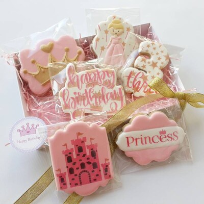 Princess Labels Happy Birthday Labels Princess Gift Favor Tags - Etsy