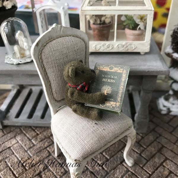 2 Books of Magical Herbs Dollhouse Mini Book 1:12, 6th 24th OPENABLE ...