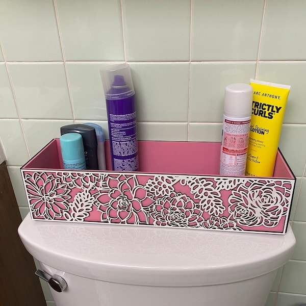Toilet Tank Box | Bathroom Toilet Storage | Storage Box | Toilet Tank ...