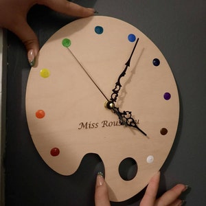 CUSTOM Math Clock Engraved Math Gift With Name or Phrase of - Etsy