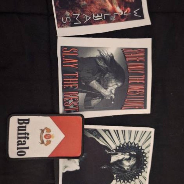 Scary Movie Patch, Horror, Creepy, Patch, Decoration, Flair, Iron On ...