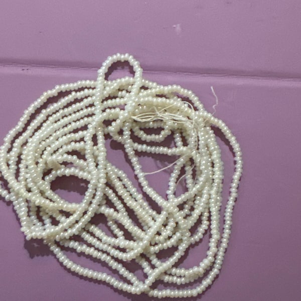 50 Gram Lot- Rarest Antique Glass Micro Seed Beads-broken/shedding ...