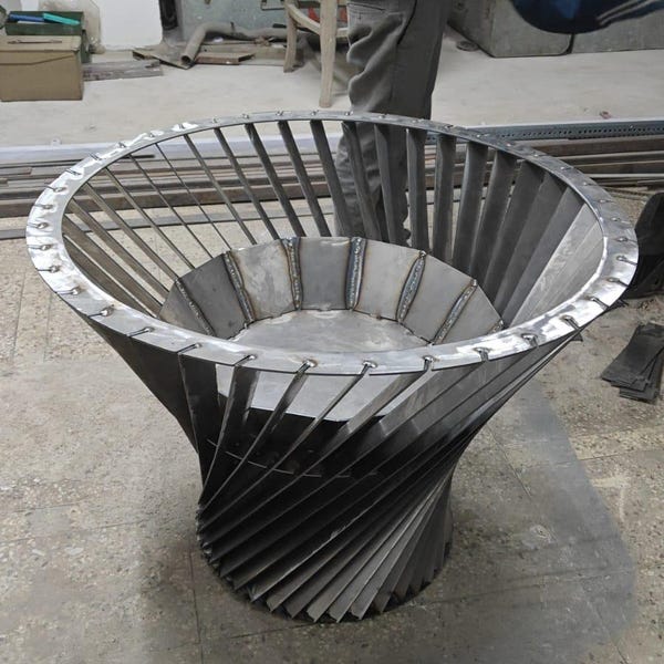 Fire Pit Spin 2 Sizes. Digital Product, Files DXF, SVG for CNC, Plasma ...