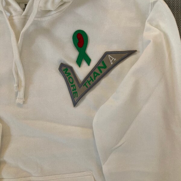 Kidney Disease Awareness Ribbon Iron on Patch Dialysis Kidney ...