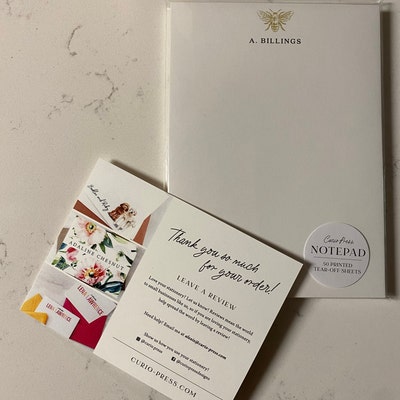 Flat Couple Thank You Notes, Gifts for Newlyweds, Couples Notes ...