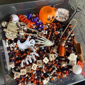 Halloween Sensory Bin, Halloween Sensory Kit, Halloween Activities for ...