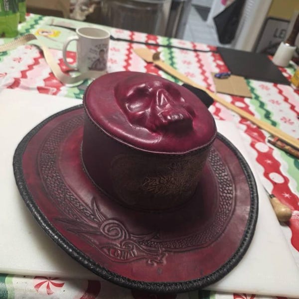 Plague Doctor Hat Pattern - Leather DIY PDF Template - Etsy
