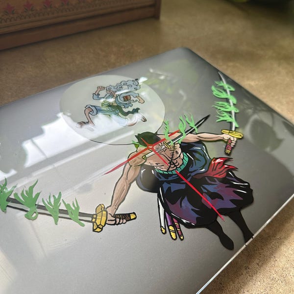 Custom Painted Anime Laptop Cover for MacBook - Etsy