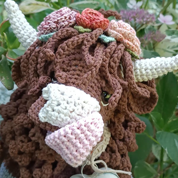 Crochet Highland Cow, PDF PATTERN ONLY, Amigurumi Doll, Tunnock, Haggis ...
