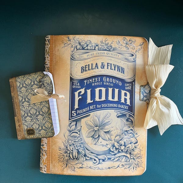 Printable Perpetual Journal Index Card System With Aged Vintage Damask ...