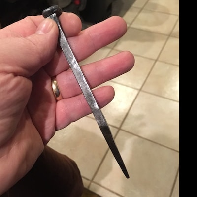 Hand Forged Crucifixion Nails Set of 3 - Etsy