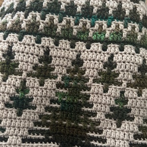 Berber Afghan Overlay Mosaic Crochet PATTERN ONLY Digital | Etsy