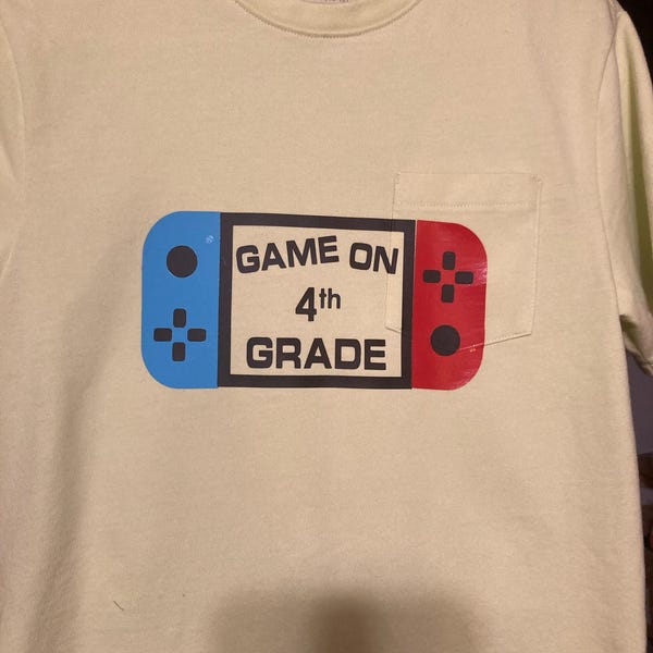 6th Grade SVG | Game on Sixth Grade PNG | Boy Back to School JPG ...