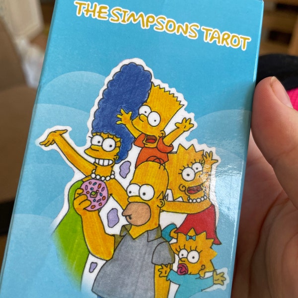 Simpsons Tarot Deck, Rider Waite Tarot Card With Guidebook for Beginner ...