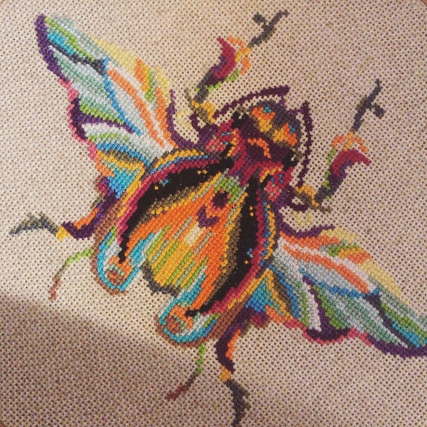 Mandala Bug #P205 Embroidery Cross Stitch Pattern Download | Stitching ...