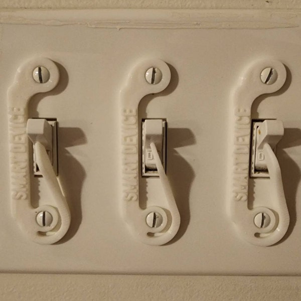 Light Switch Lock Customizable | Switch Label | Custom Text ...