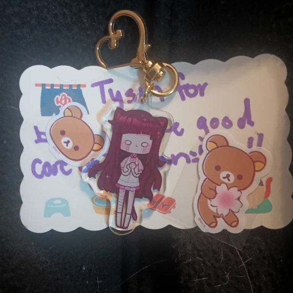 Danganronpa (SDR2 / DRV2) Double Sided Kitty Acrylic Keychains - Etsy