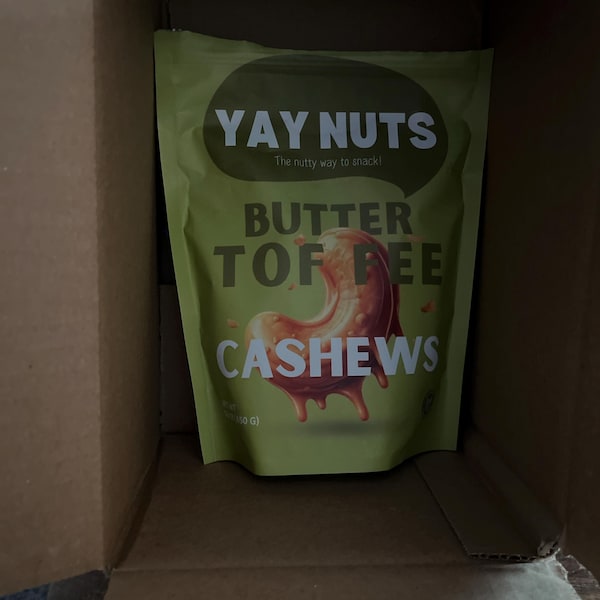 Yay Nuts Butter Toffee Pecans - 1 Lb Crunchy Sweet Snack for School ...