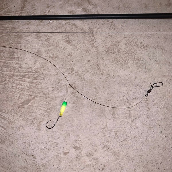 3 Pack '#1' Pompano Rig Beach/pier/surf Fishing Rigs #1 Circle Hook 25 ...