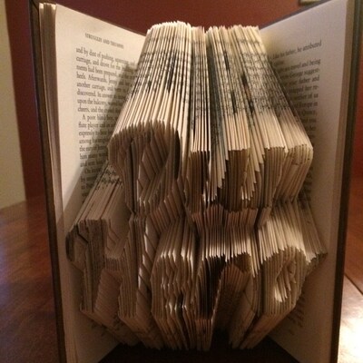 Book Folding Pattern for our Hero free Tutorial - Etsy