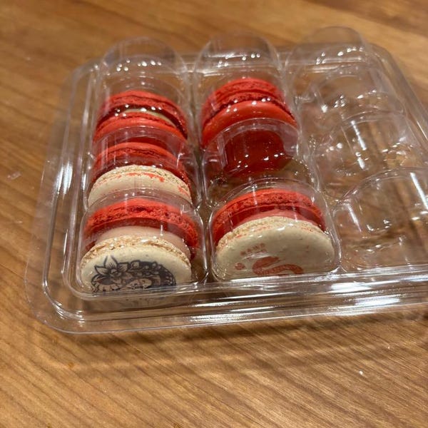 French Macaron Box 12 Assorted Flavors Gifts French Macaroons ICE PACK ...