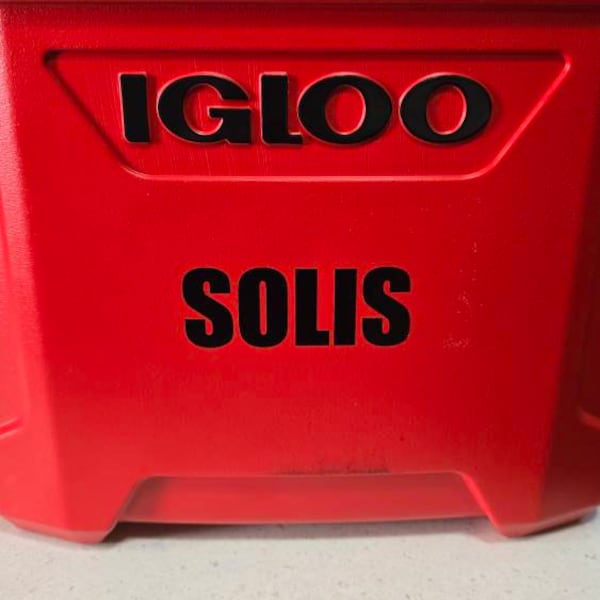 Cooler Box Decals - Custom Cooler Decals - Personalized Cooler Decals ...