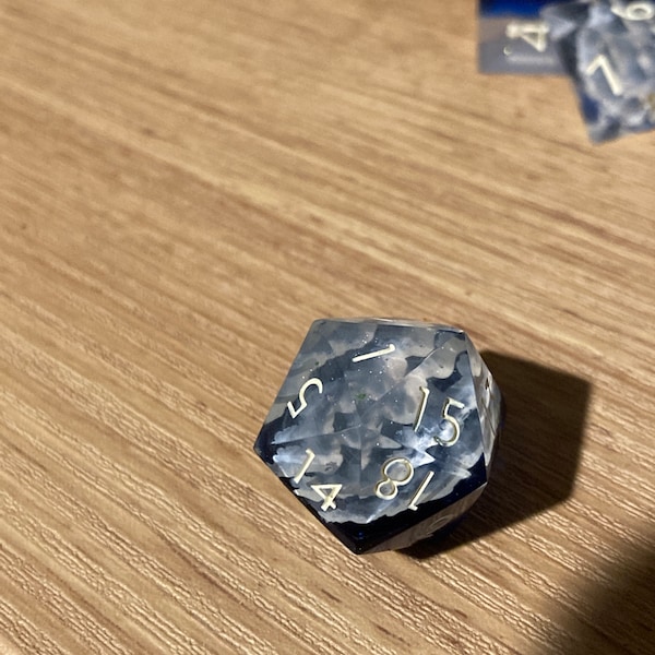 Zero-one hatsune Miku Inspired Dice Set for Dungeons and Dragons ...