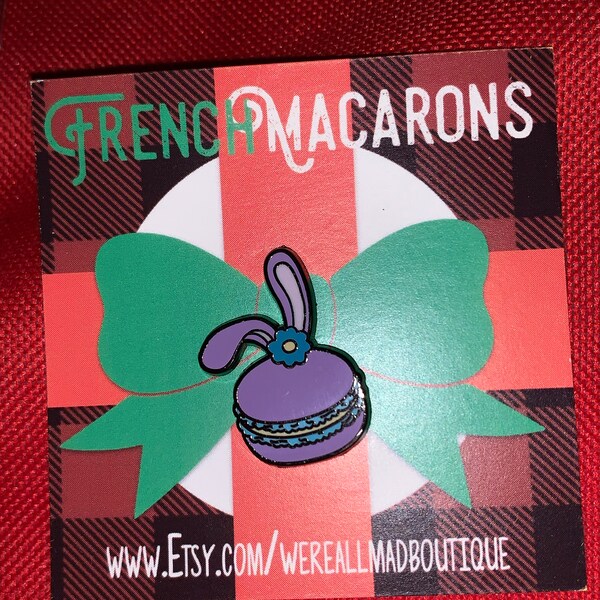 Stella Lou Macaron Enamel Pin - Etsy