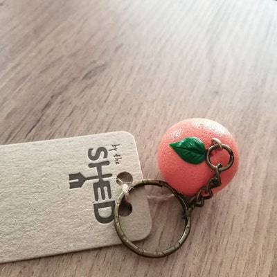 By the Shed Orange Fruit Keyring Vegetable Fruit Sunshine, OJ, Orange ...