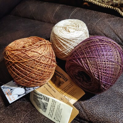 Hand Dyed Yarn caramel Mochaccino Brown Caramel Gold Pink Red Tan ...