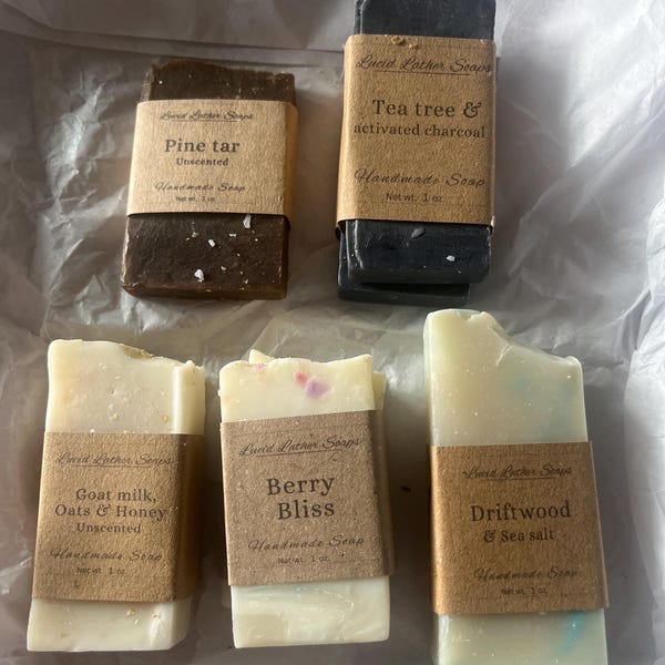 Handmade Soap, Mini Soap Bars, Sample Soaps, Small Soap Favors, Bridal ...