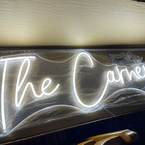 Custom Neon Sign Inspire Neon Sign Light Office Living Room | Etsy