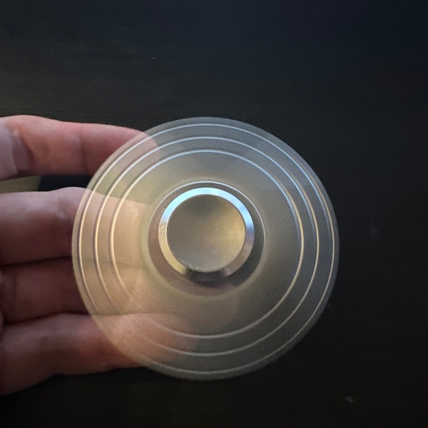 EDC Small Dual Bar Brass Fidget Spinner - Etsy
