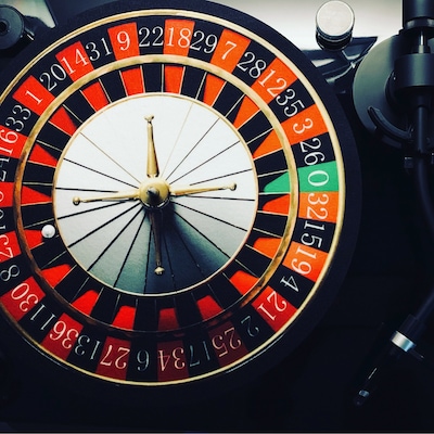 Gambler Roulette Wheel Slipmat Dj Turntable Music Gramophone Musicians ...