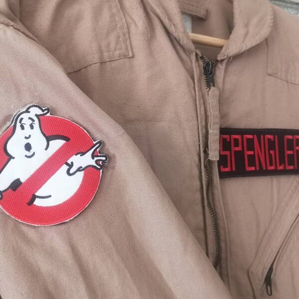 Ghostbusters Uniform Embroidered Sew on Iron on Patch Badge Patch Stantz Venkman Zeddemore ...