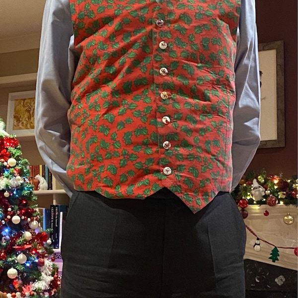 SEWING PATTERN PDF- Men's Waistcoat - Etsy