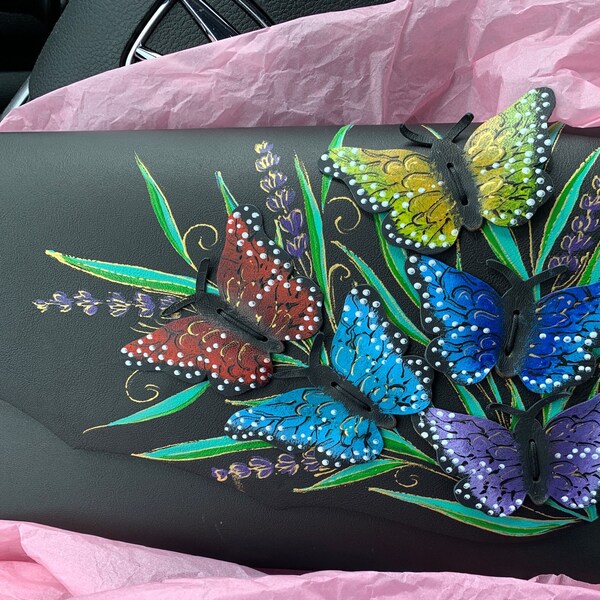 Red Roses Bag,leather Roses Bag,red Rose Purse,rose Lover Gift,designer ...