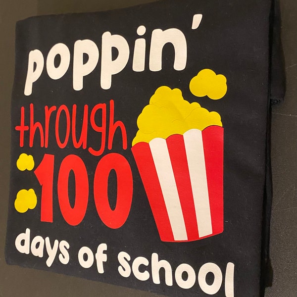 Poppin Through 100 Days of School SVG, Classroom and Teacher Cutting ...