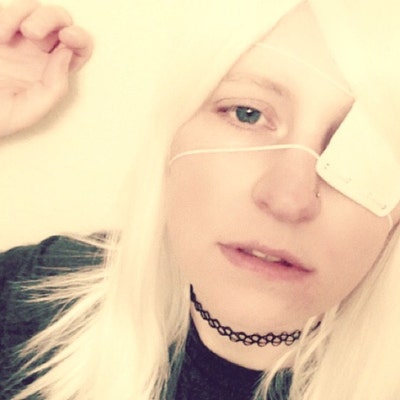 Leather Eyepatch Ryomou Maid, Ikki Tousen, Kaneki Eye Patch Cute ...