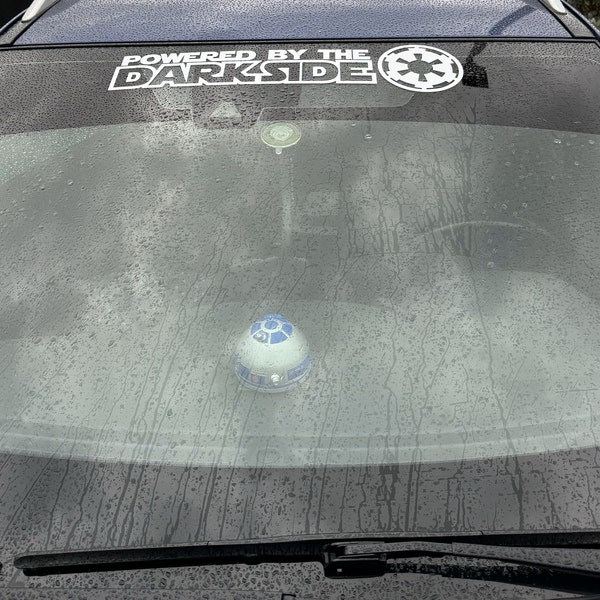 Powered by Dark Side Star Wars Decal Window Sticker Darkside - Etsy