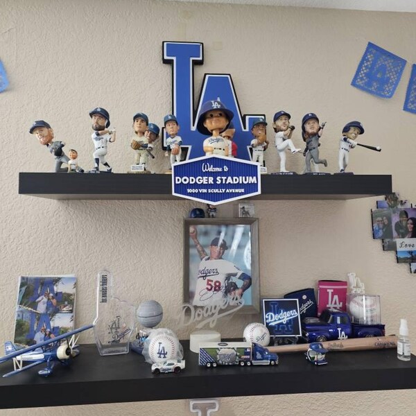 Welcome to Dodger Stadium 3D Printed Sign - for Desk or Wall Display - Etsy