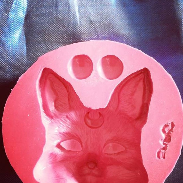 Moon Fox Silicone Mold Original Design Fantasy Mold Resin Molds Epoxy ...
