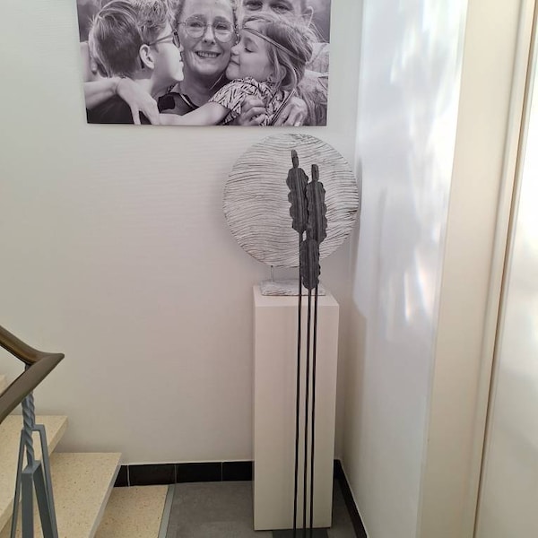 People - Metal Art | Large Garden Metal Sculpture | Family Gift - Etsy