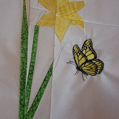 Sunflower, Foundation Paper Piecing Pattern FPP, Quilt Block, PDF ...