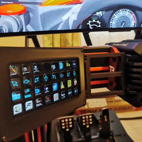 Fanatec Dash Mount for Phone and Tablet - Fits All Fanatec CSW, CSL ...