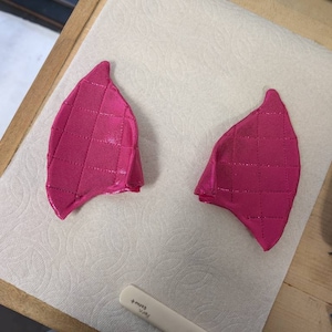 Bat Ear Pattern for Making Faux Fur Costume Ears - Etsy