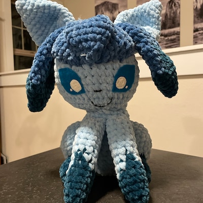 Crochet PDF Umbreon Pattern/pdf Dark Kitty Pattern/written and - Etsy