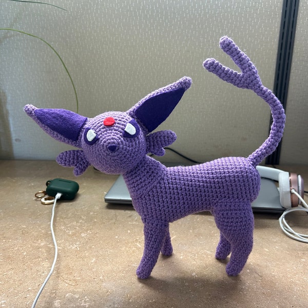 Espeon Crochet Pattern - PDF File - Etsy