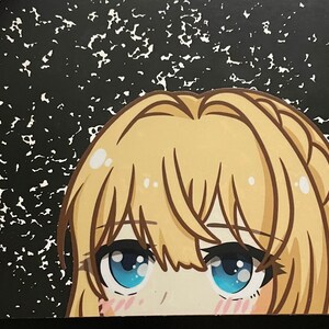 Derpy Fire Holographic Anime Game Chibi Car Laptop Vinyl - Etsy